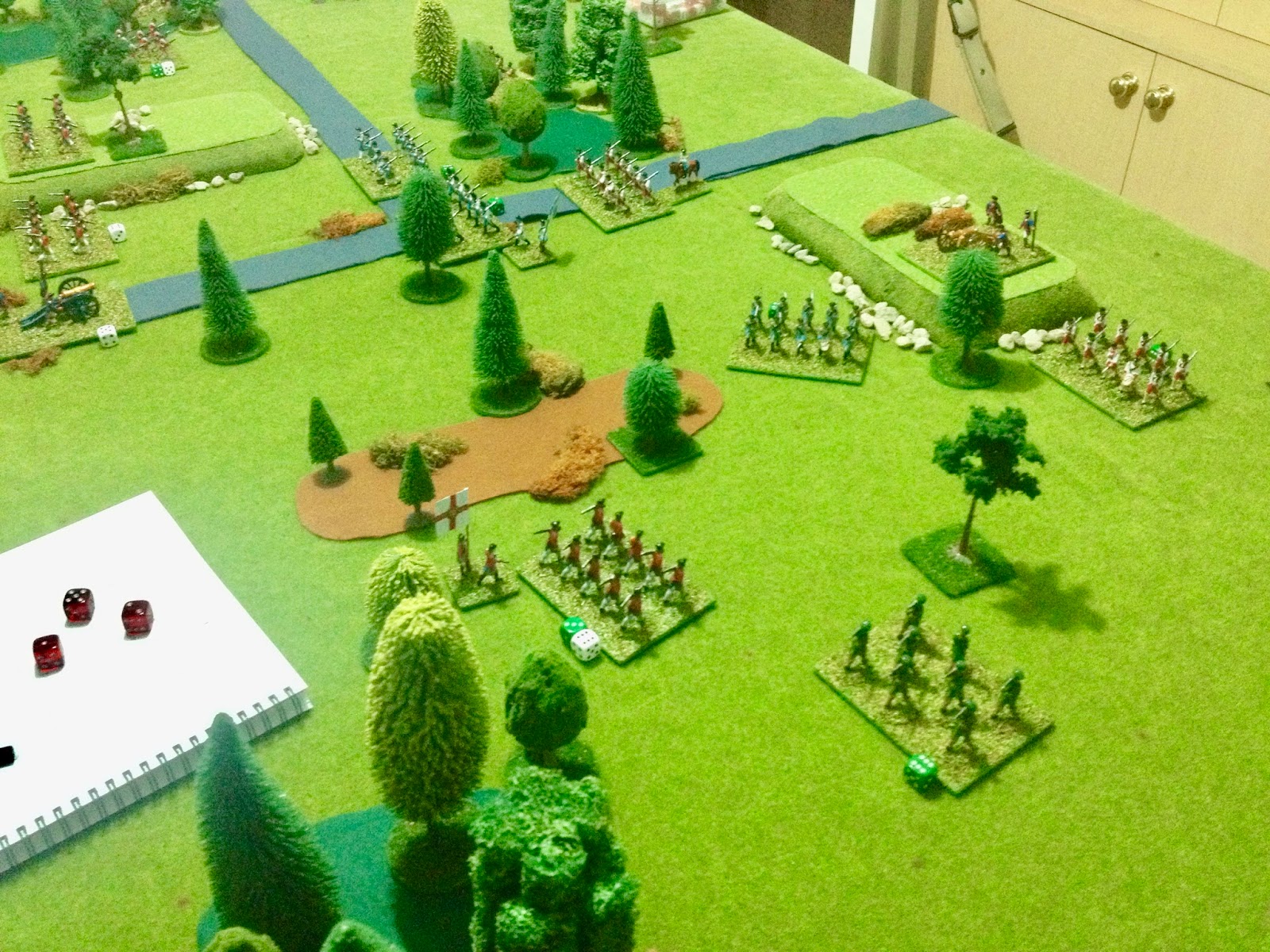 Grid based wargaming - but not always: 2017