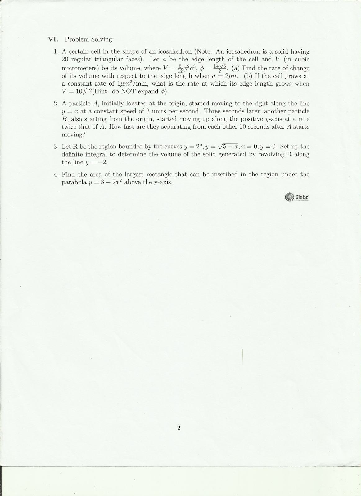 UPD Samplexes, Readings, and Materials: UPD Math 53 (Now Math 21) Final ...