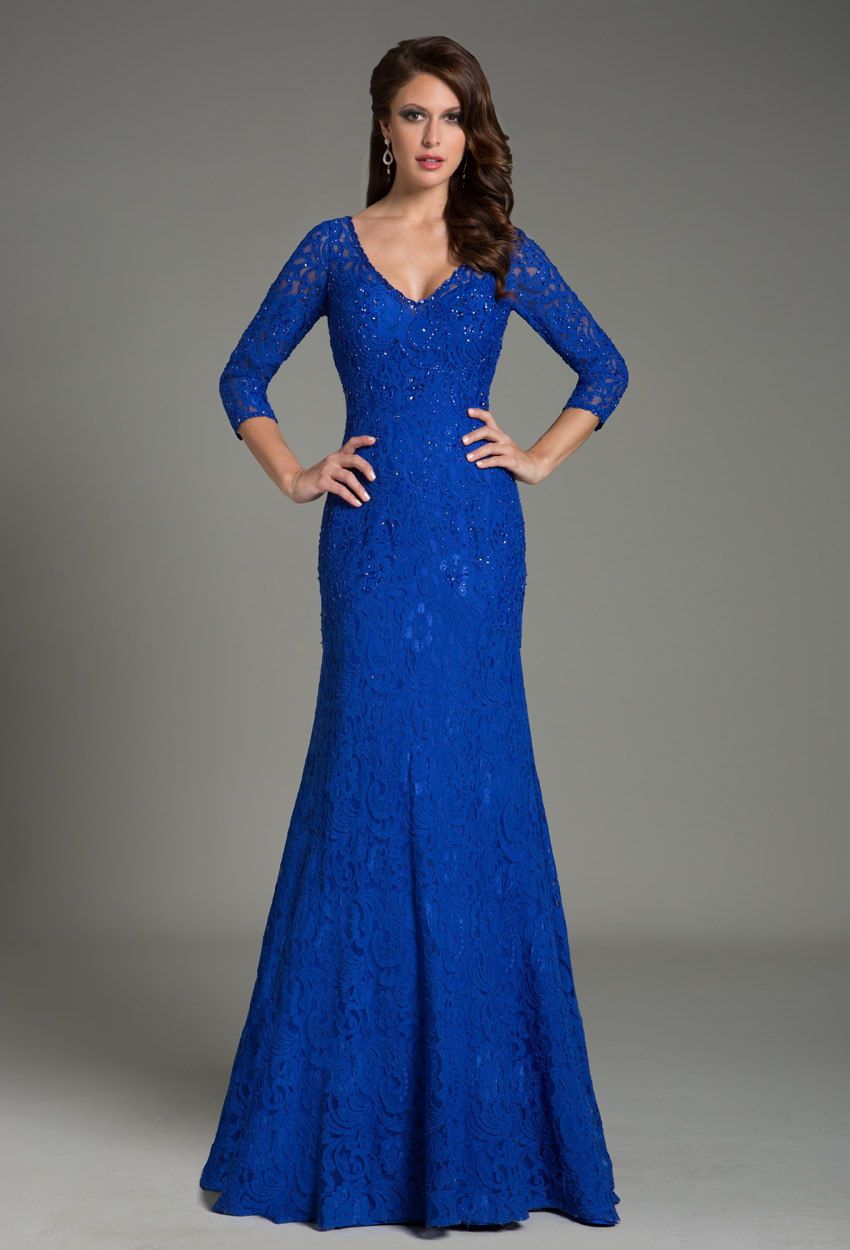 Vestidos de Noche Azul Rey 2017 ¡Tú Color Favorito! | Vestidos | Moda ...