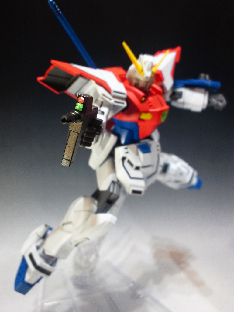 HGFC 1/144 Rising Gundam customized build