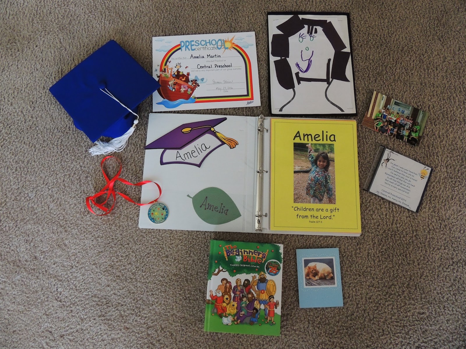 Our Pursuit of Happiness: Preschool Graduation Mementos