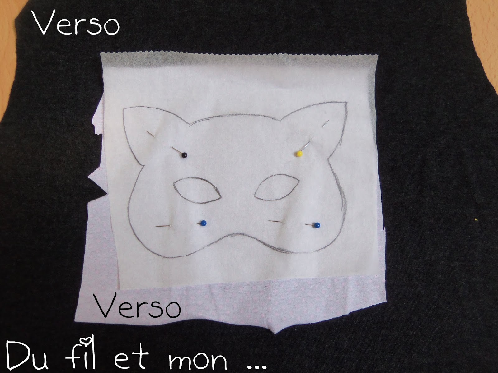 Du fil et mon...: DIY Tuto Appliqué inversé
