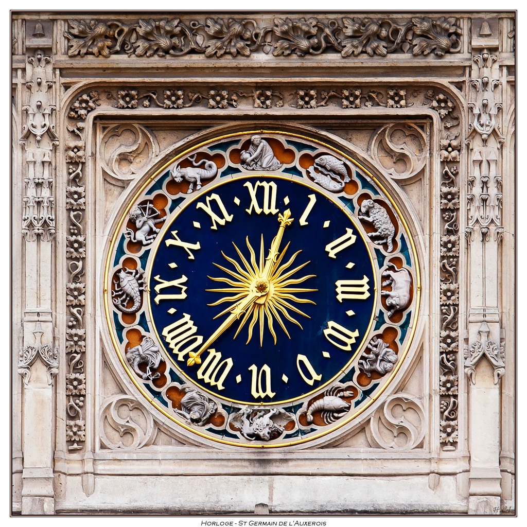 Un blog photo vu par Esprit de sel.: Horloges de Paris