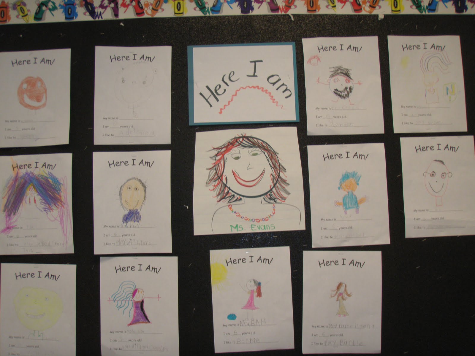 Ms Evans's Blog: Getting to know one another