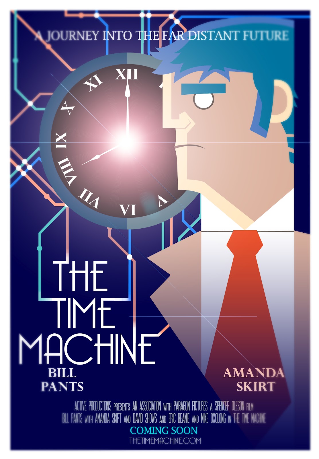 The Geeky Nerfherder: Movie Poster Art: The Time Machine (1960)