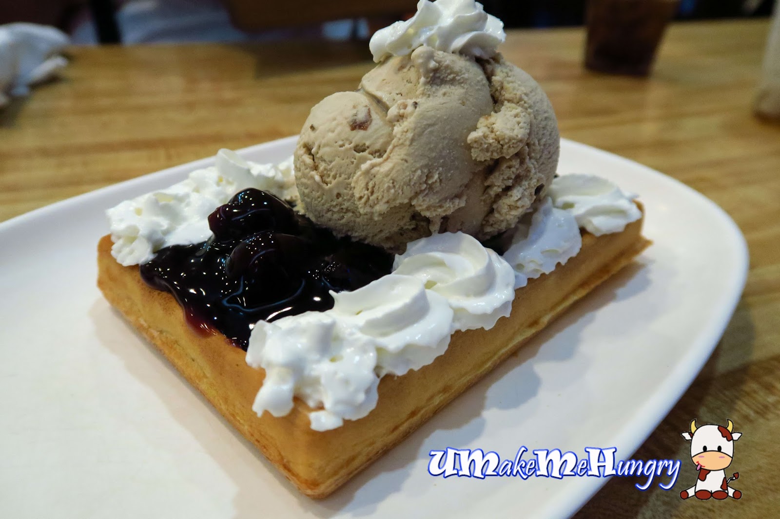 Waffle Ala Mode - $6.20