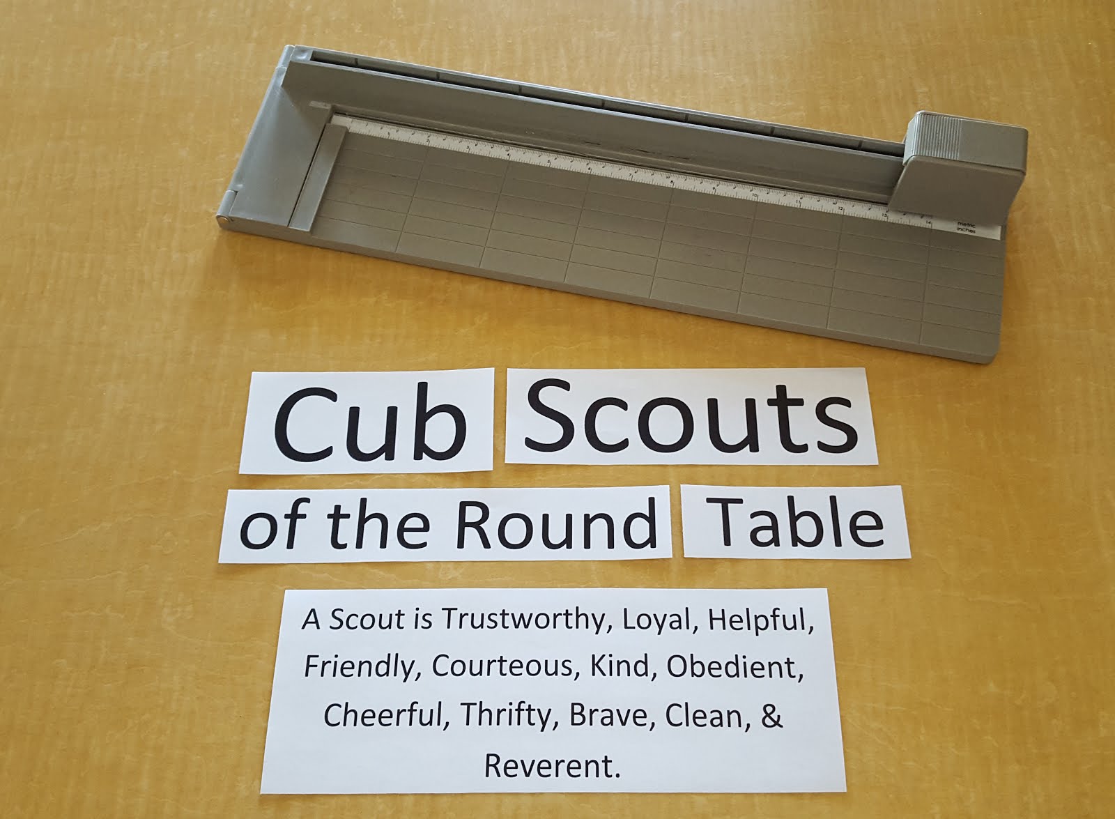 Agave District Cub Scout Roundtable: Courteous/ Cubs in Shining Armor ...