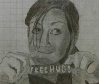 DMS ART: 7th Grade Self-Portraits