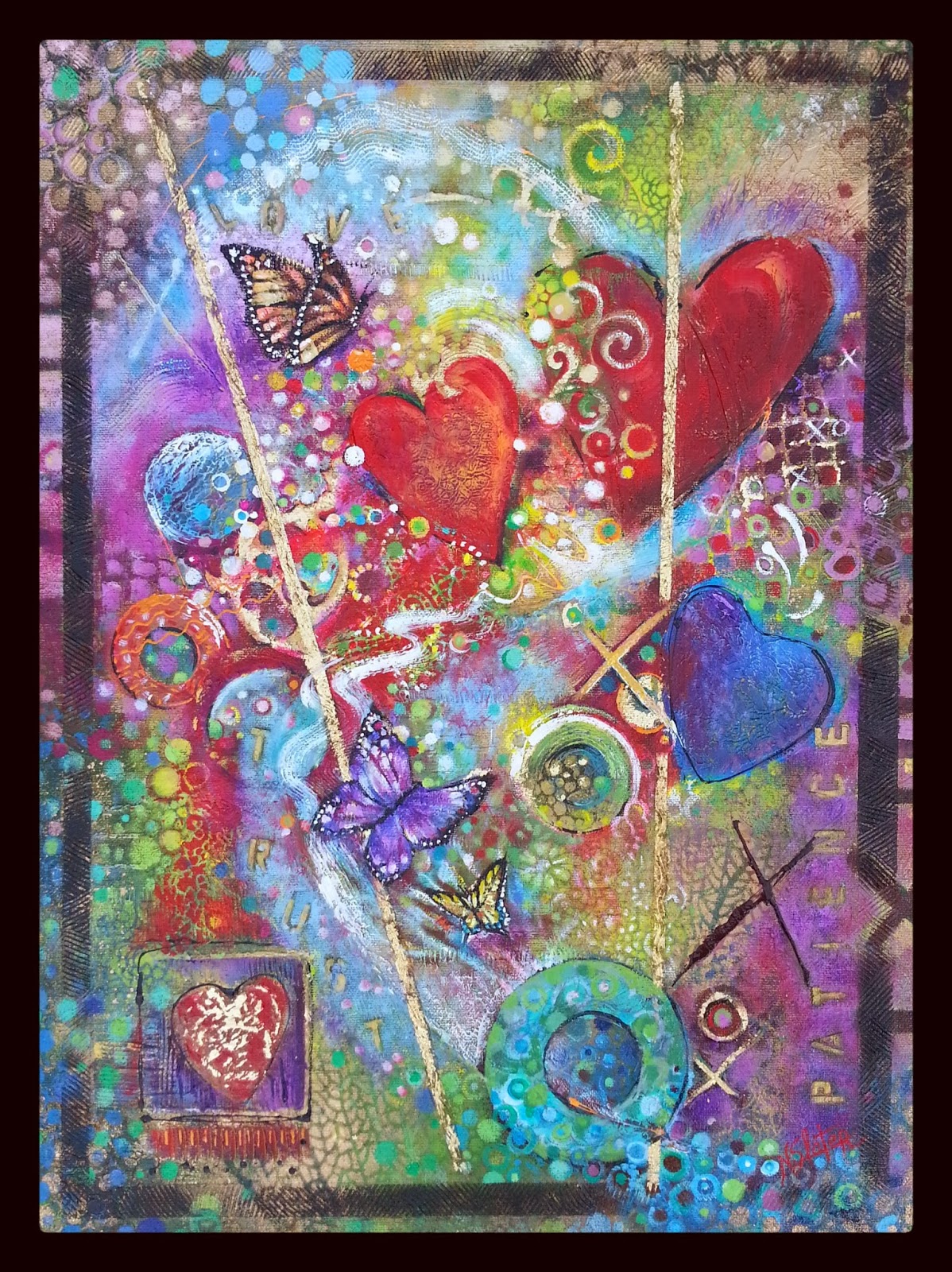 Weekly paintings by Nicole Slater: My Painting is Ready For The Family ...