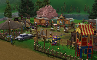 AznSensei's Sims 3 Store Blog: Circus-Themed Lot