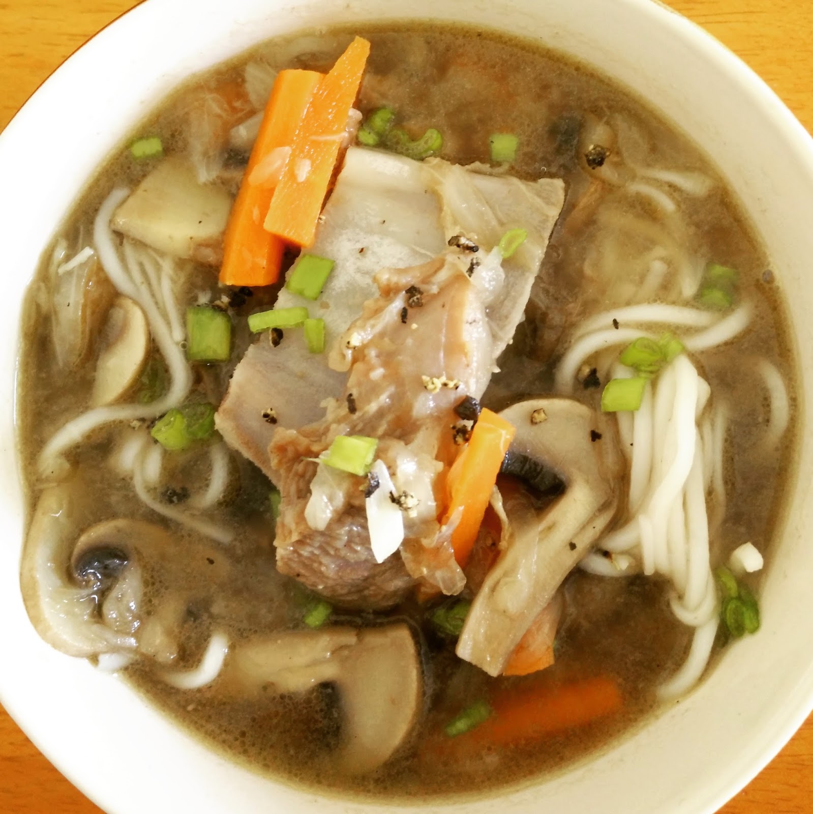 Purple Cinnamon and Salt: Mutton Thukpa