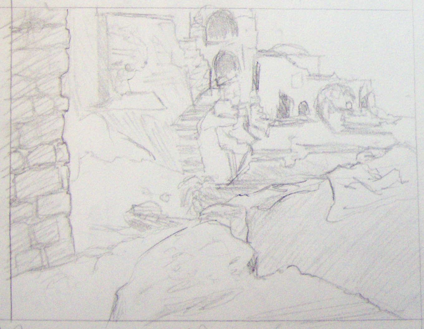 Alexander Dibble Illustrator: Practicing Scenery