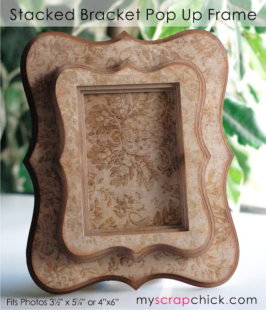 Paper Pop Up Frames for Home Decor - myscrapchick