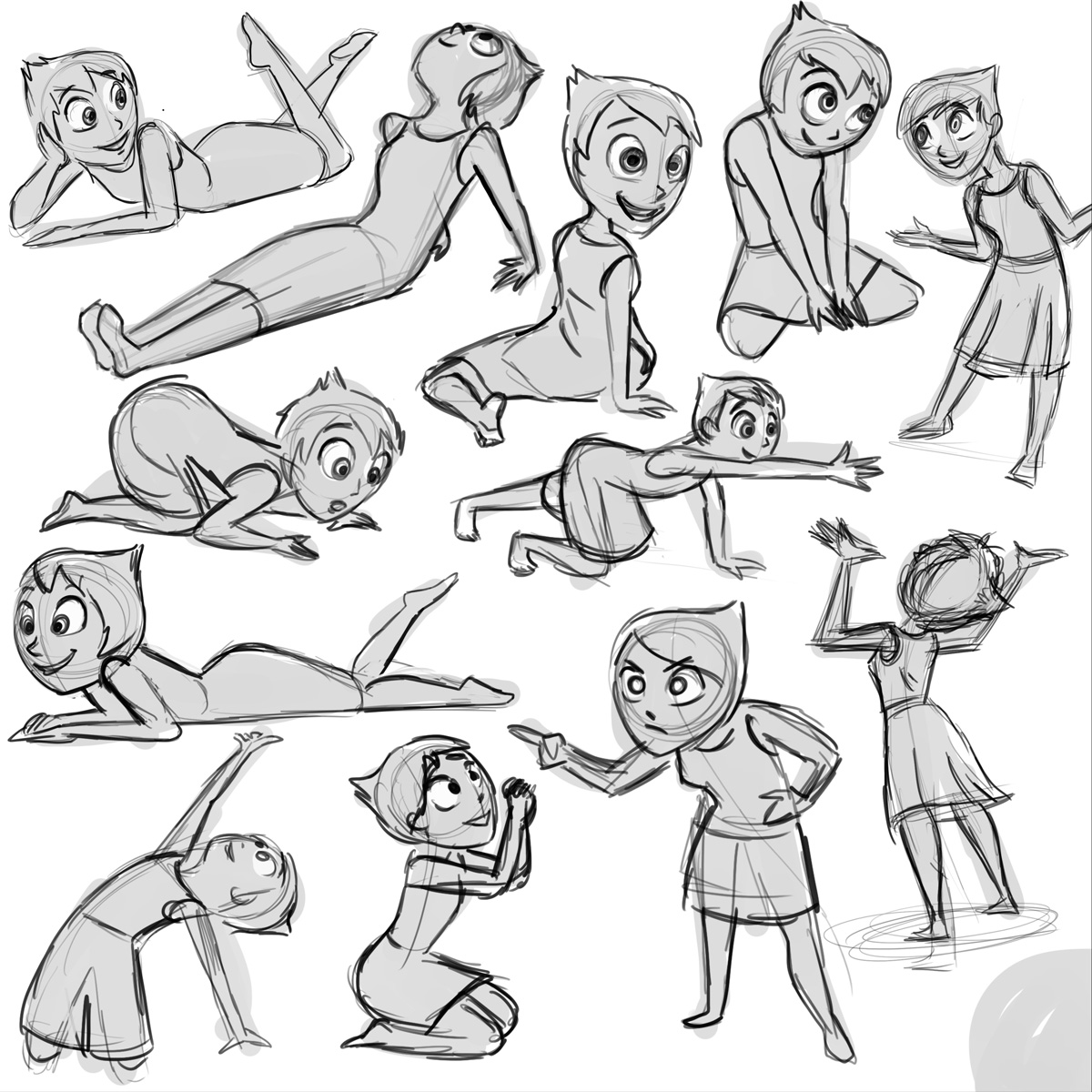 Learning drawing principles: joy