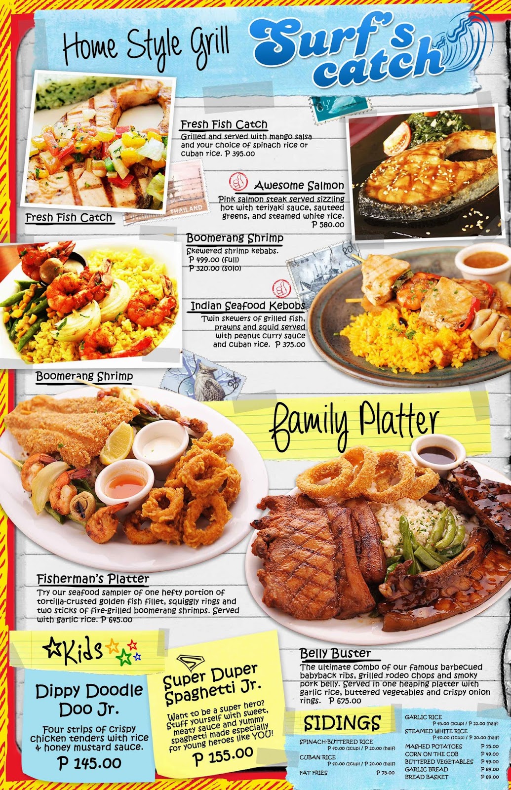 Bigby's New Menu - keepsakes ♥