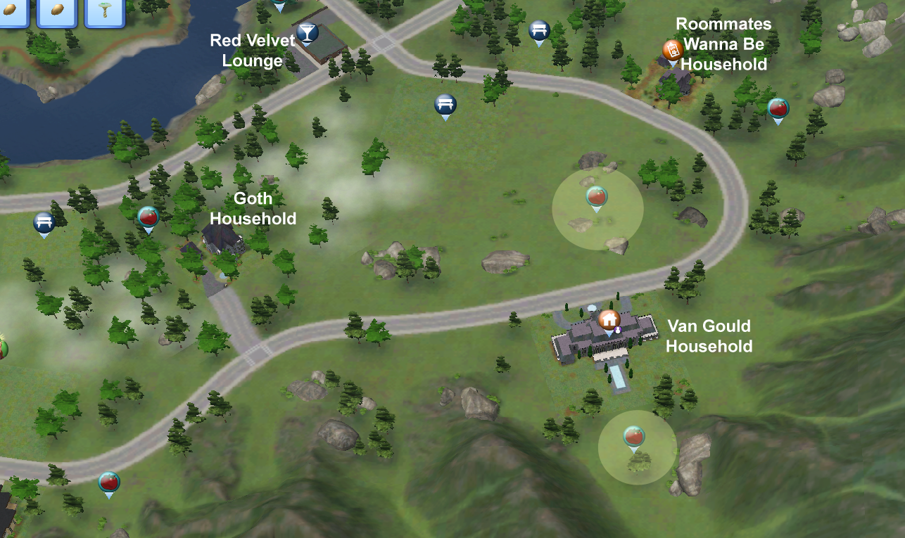 Beth's Tiny Happy Sims: Moonlight Falls Special Seed Locations