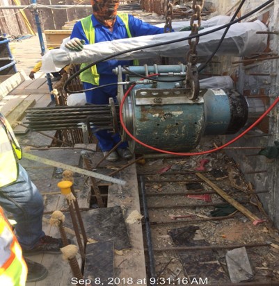 prestressing equipment