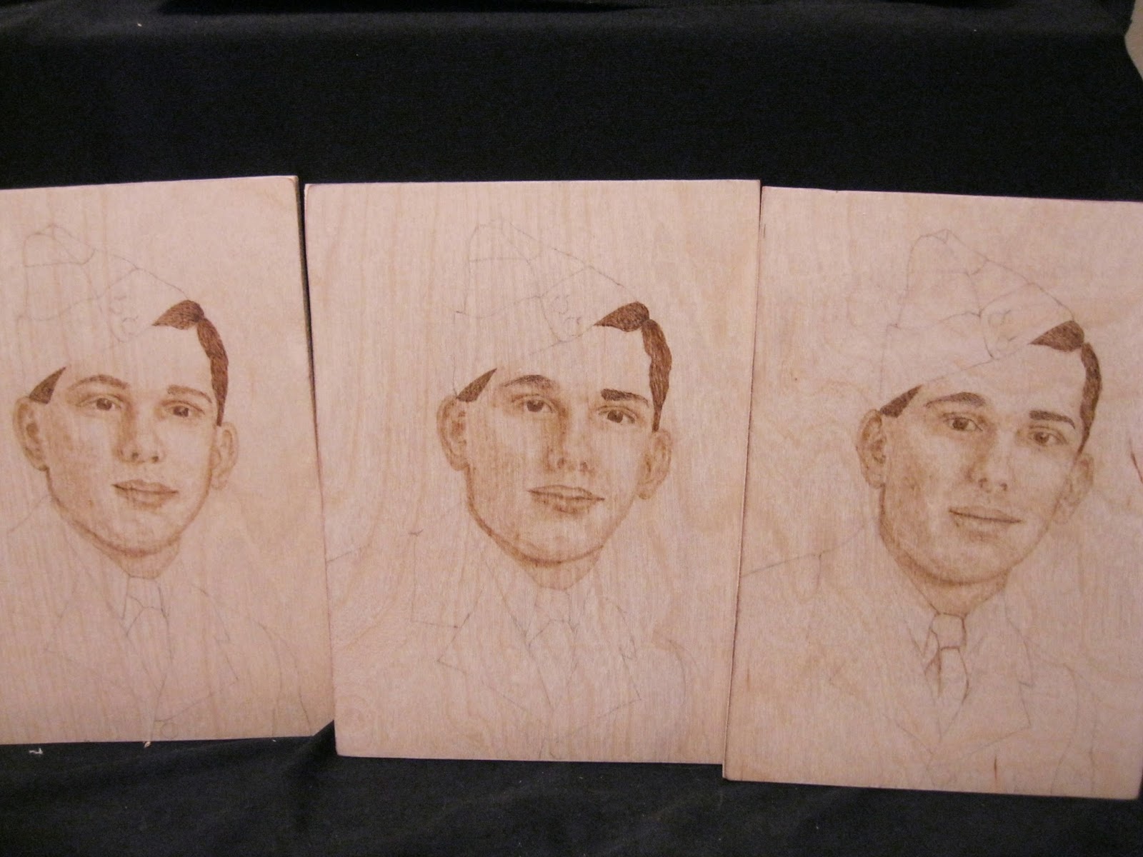 PYROGRAPHY PORTRAITS by WoodLuv: Pyrography Portrait - The Grandfather ...