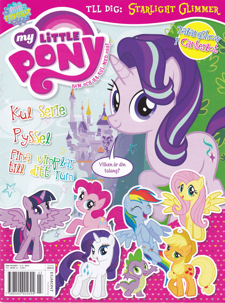 My Little Pony Sweden Magazine 2016 Issue 3 | MLP Merch
