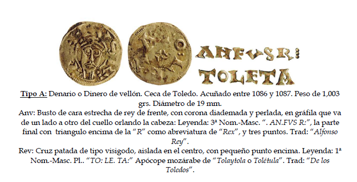 Tres Culturas: Primeras labras de vellón acuñadas en Toledo S. XI y XII ...