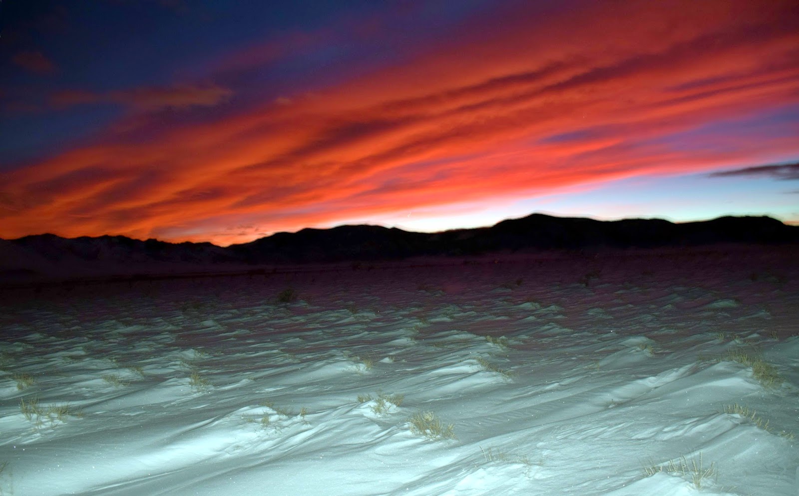 Rocky Mountain Bushcraft: Spectacular shot of high desert sky in ...