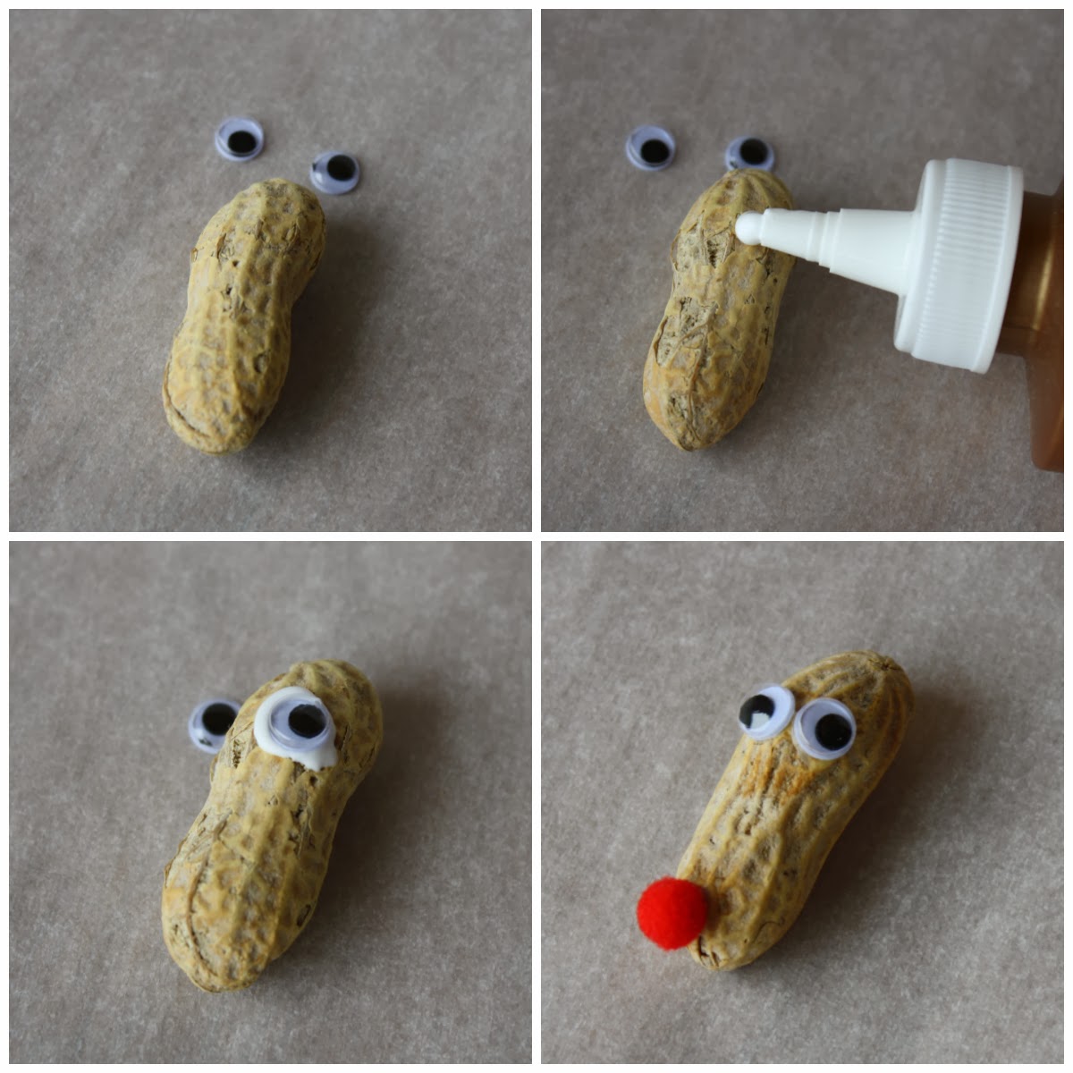 Craft E Magee: Peanut Reindeer Ornament