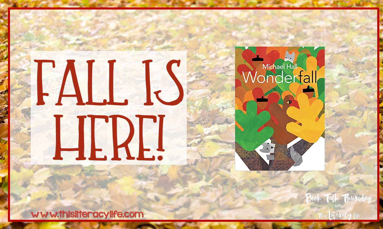 WonderFALL Book Talk Thursday | This Literacy Life