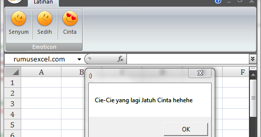 Download Contoh Ribbon dengan Custom IMageMso