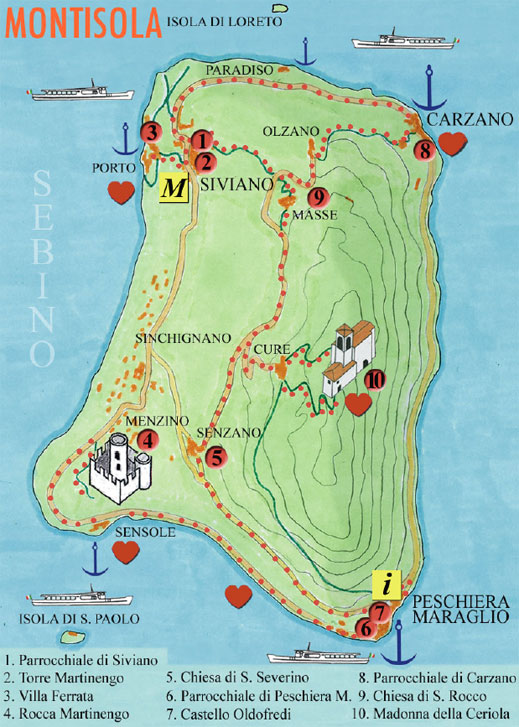 Montisola - L'isola lacustre più grande d'Europa