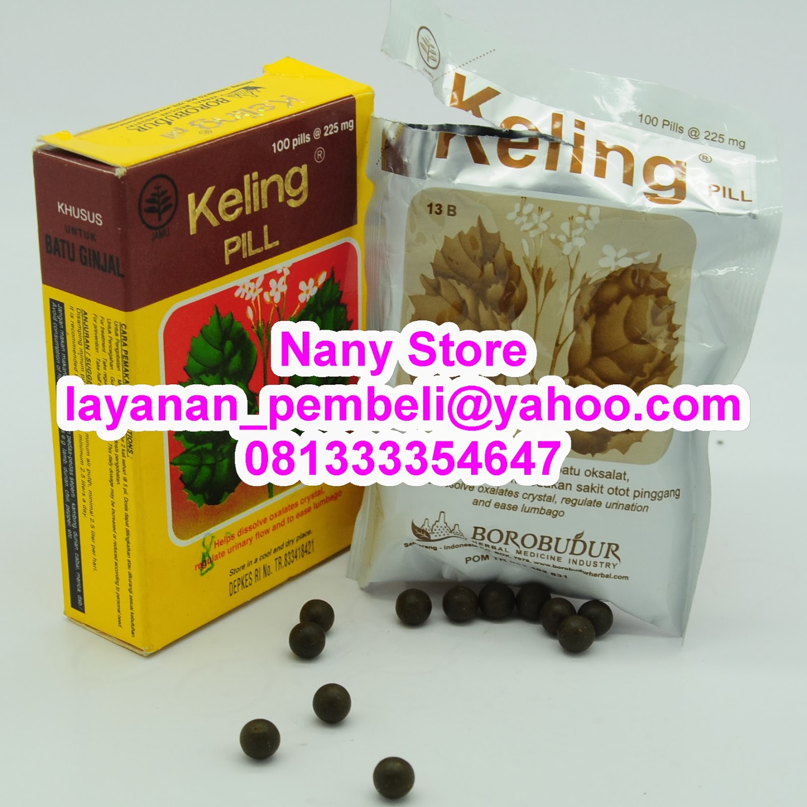 Nany Store | 0856-4551-3638: PIL KELING Jamu Herbal Tradisional Untuk ...