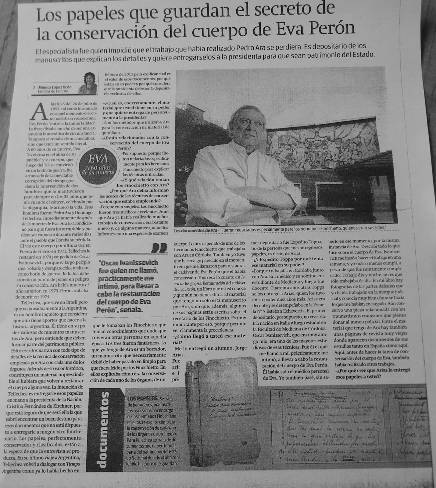 Eva Duarte de Perón: El mito de su cuerpo.: PEDRO ARA: EL HOMBRE QUE ...