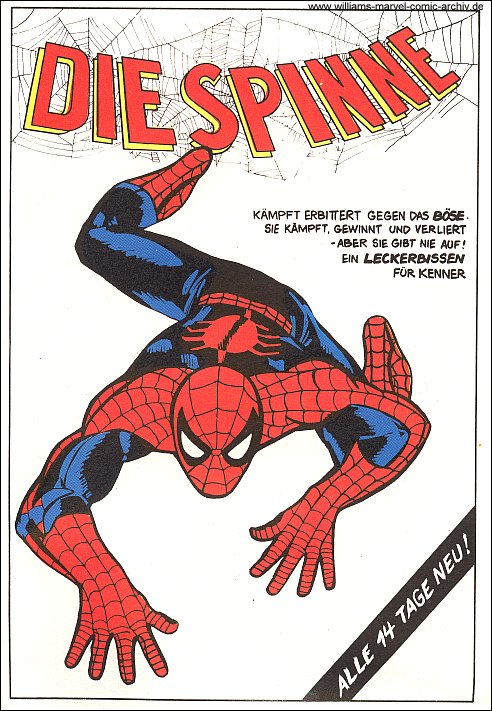 TALES FROM THE KRYPTONIAN: More of those old german Marvel comics