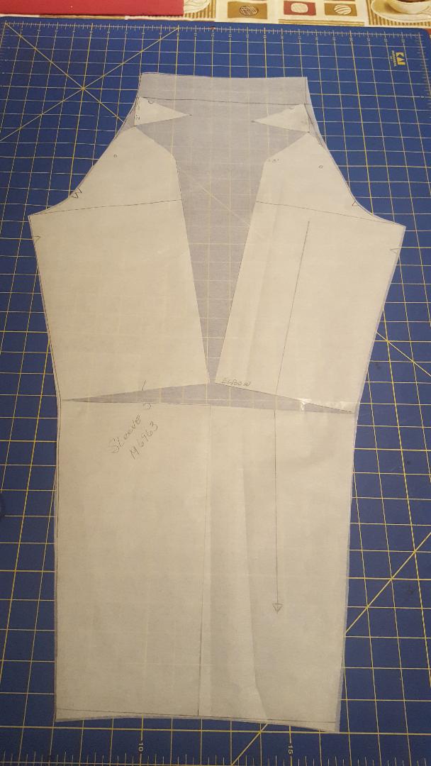 The Mahogany Stylist: Draped Cowl Sleeve - Rhonda Buss Sleeve