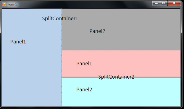 How to add the Multiple SplitContainers in a Single form - RealTime C# ...