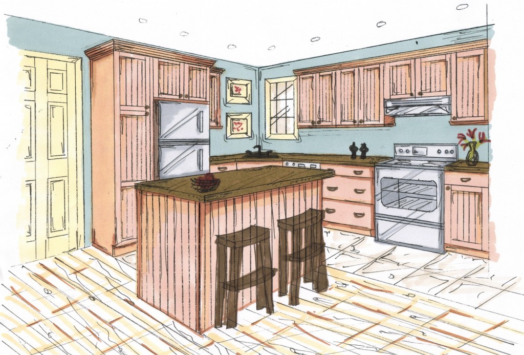 Visual Presentation Winter 2012: PROJECT 6: INTERIOR PERSPECTIVE RENDERING