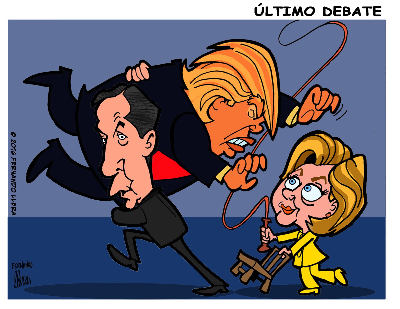 Fernando Llera Blog Cartoons: Hillary Clinton wins third presidential ...