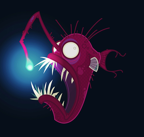 Andrew Dawson Animation and Illustration: Angler Fish