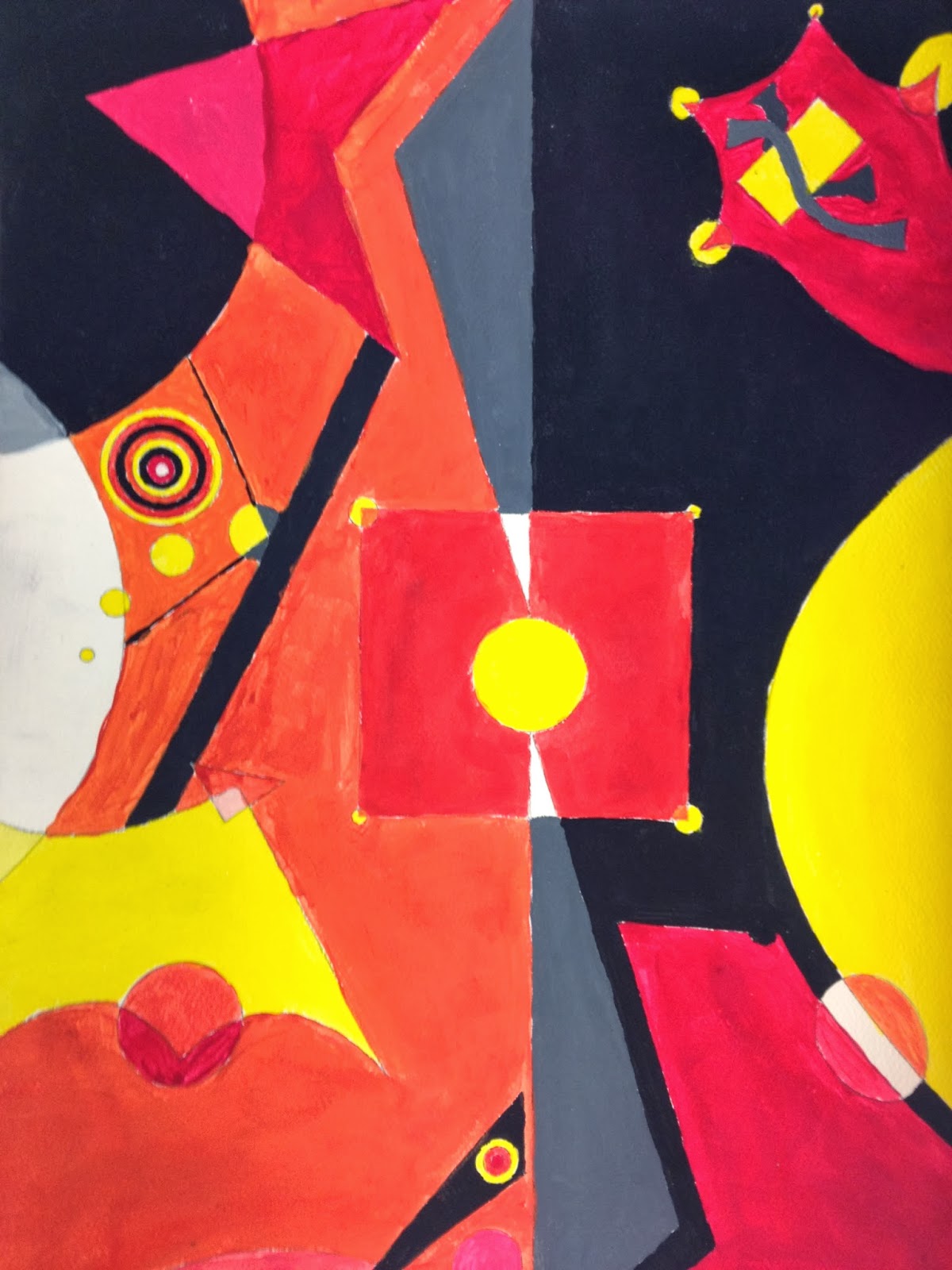 Jasmine's Art Blog: Asymmetrical Painting