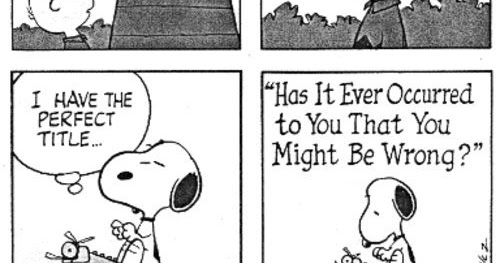 Snoopy and Theology