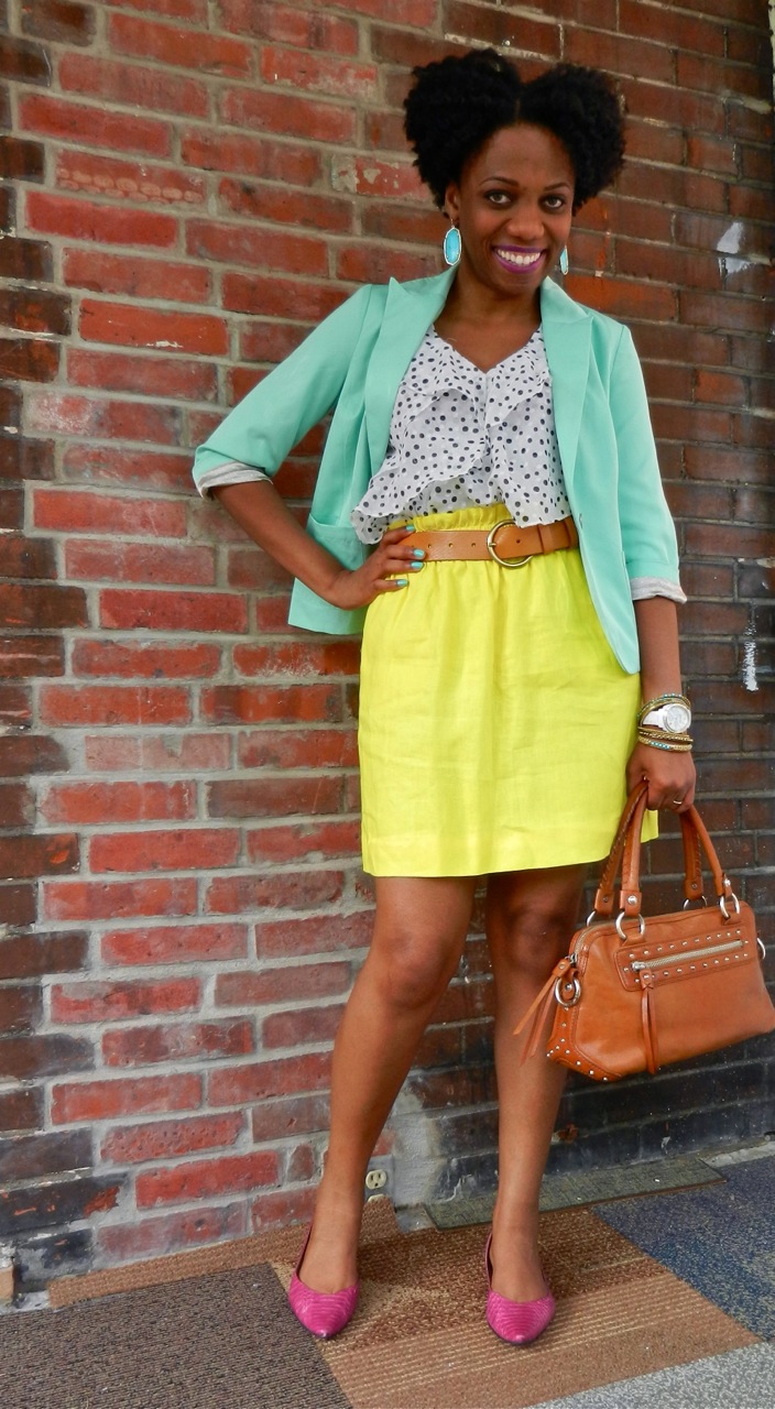 Spring Style: Mint & Yellow - Economy of Style