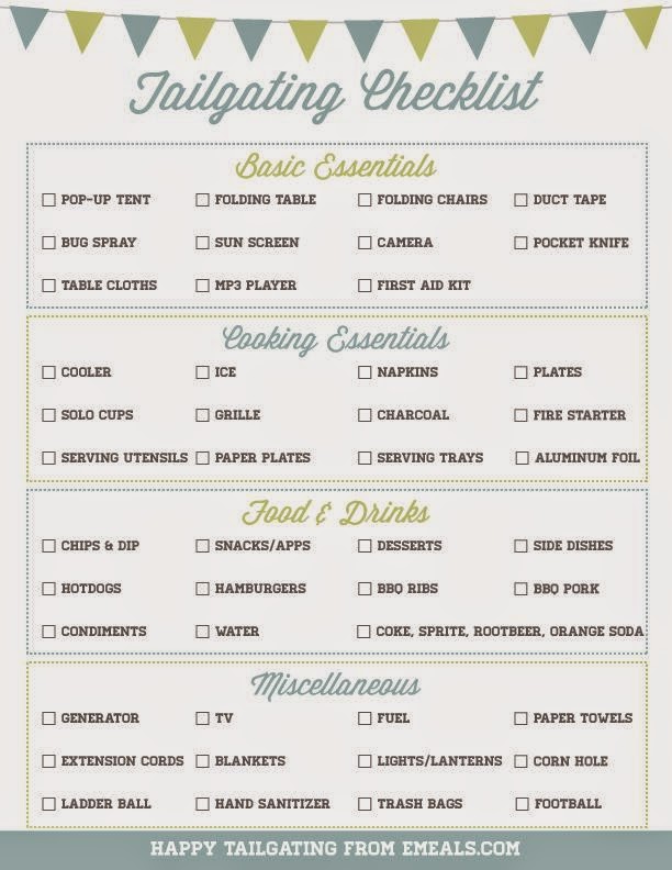 Clemson Girl: 10 Tailgating Tips and Tricks