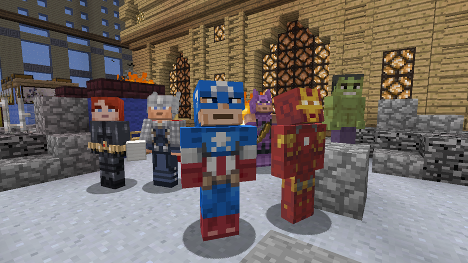 Minecraft: Xbox 360 Edition (X360) receberá skins de heróis da Marvel ...