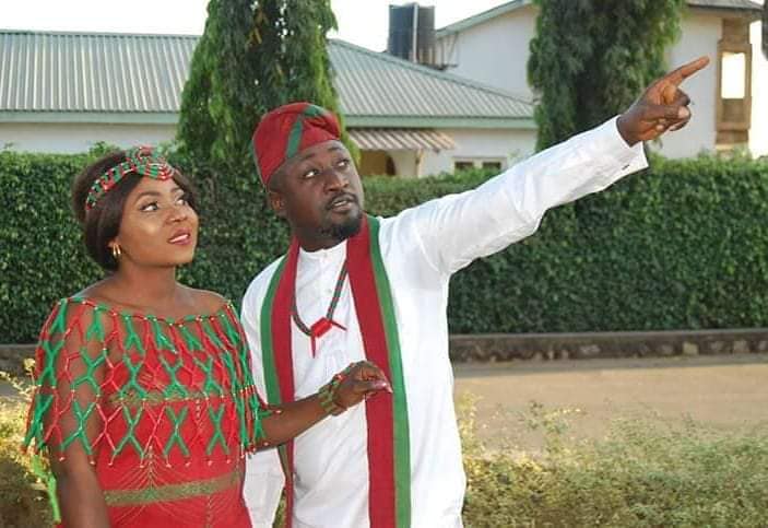 Berom Couples: The Color GREEN on the Berom Attire | Berom Weddings