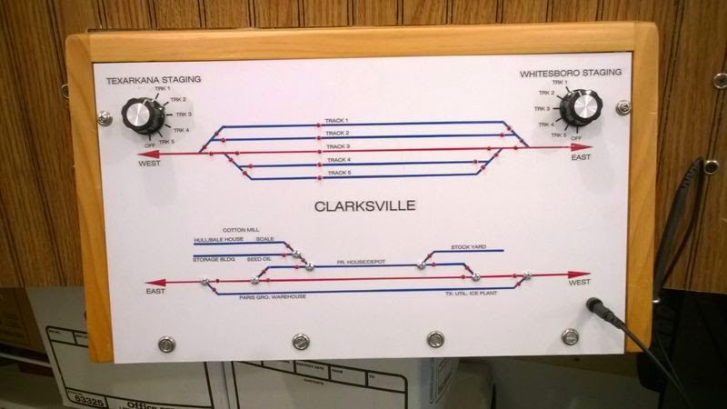 Texas & Pacific - Bonham Division in N Scale: Control Panel