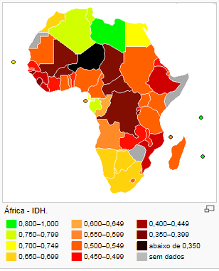 Eg Estamos Geografiando: IDH da África