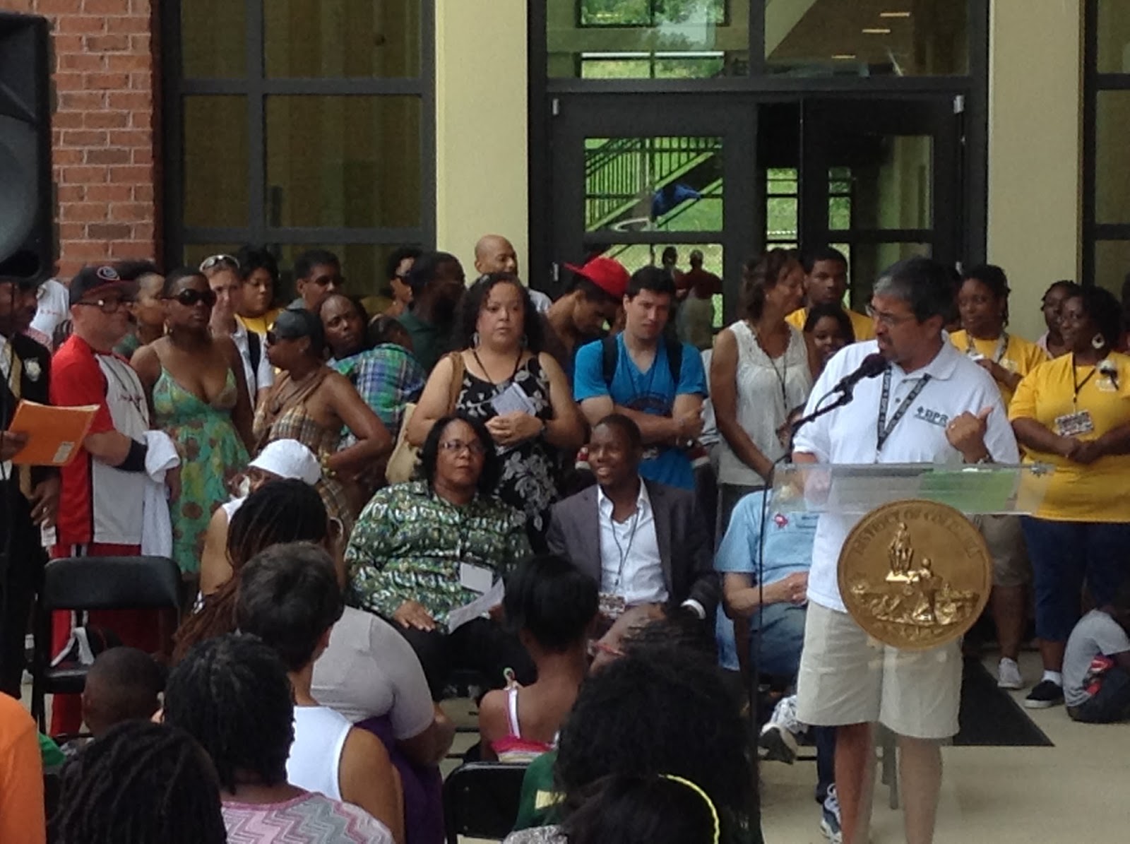 THE ART of WARd 8: Fort Stanton Recreation Center!