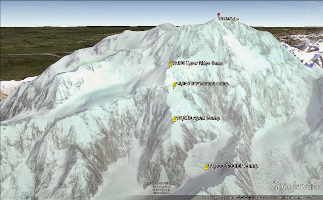 Denali West Rib: Route Details