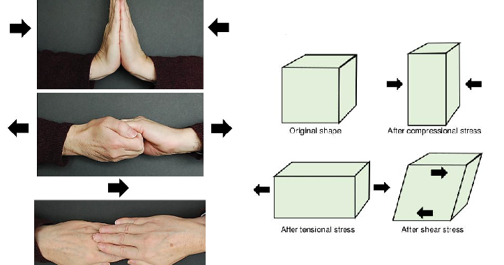 Earth Learning Idea: Hand modelling of compression, tension and shear ...