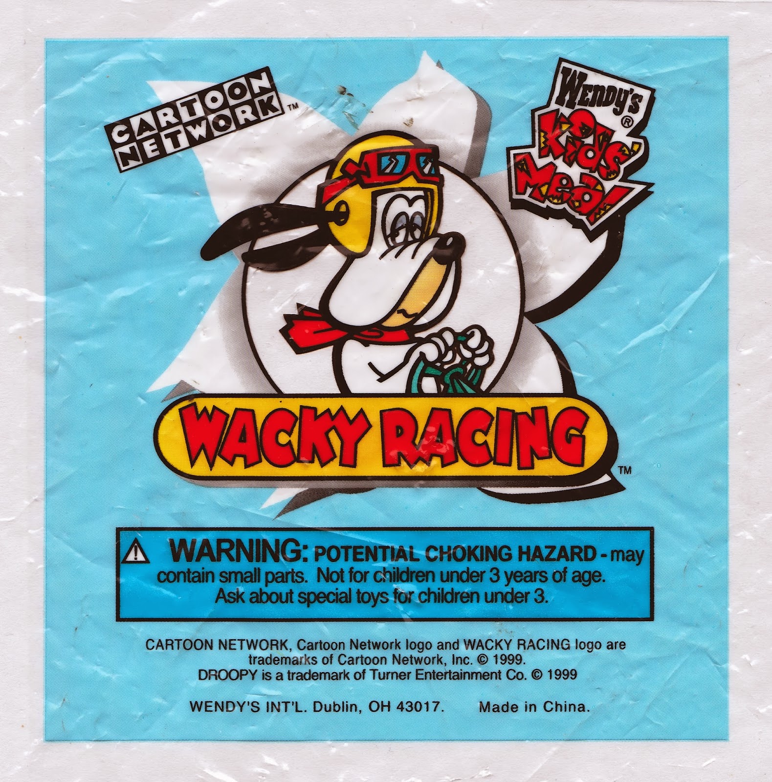 Toys and Stuff: Wendy's Wacky Racing George Jetson