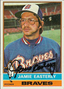 Atlanta Braves #100 Favorite Players from the 1970's: #93 JAMIE EASTERLY